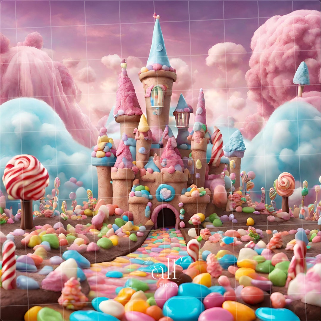 Candy Backdrop Babyshower Backgrounds Jelly Composite Photoshop ...