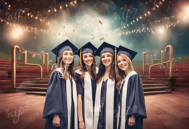 Gradution Stadium Background Graduation Photoshoot Overlays Graduation ...