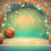 Basketball Party Photoshop Overlay Birthday Hoops Digital Basketball ...