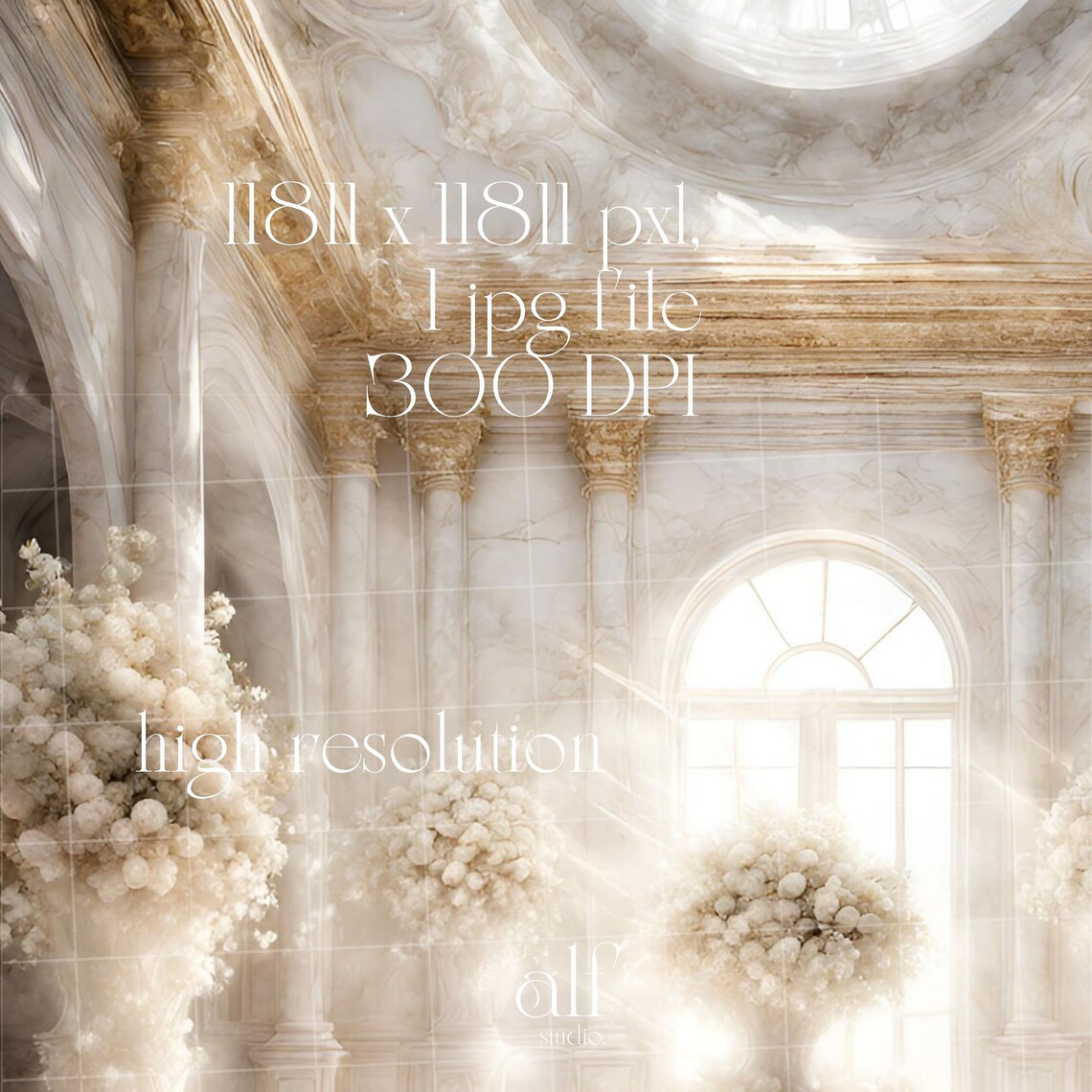 Glamorous Marble Backdrop Setting Elite Living Environment Opulent ...