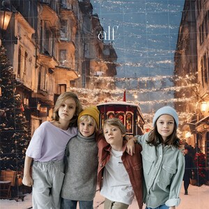 Christmas in Istanbul Backdrops Xmas Istiklal Street Backgrounds Photo ...