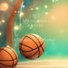 Basketball Party Photoshop Overlay Birthday Hoops Digital Basketball ...