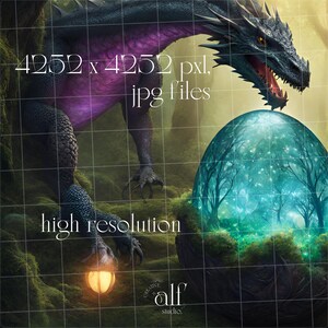 100 Dragon Backdrop Dragon Egg Background Fantasy Photography Booth ...