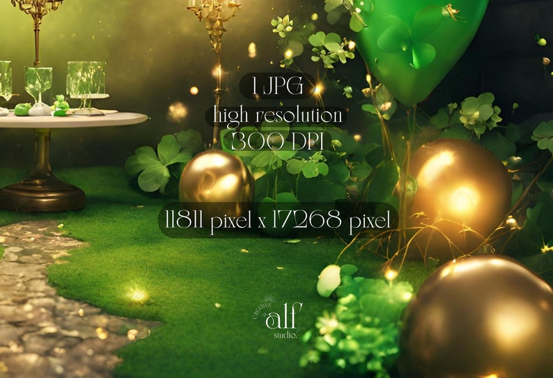 Lucky Charms Photoshop Overlay Irish Celebration Digital Saint Patrick ...