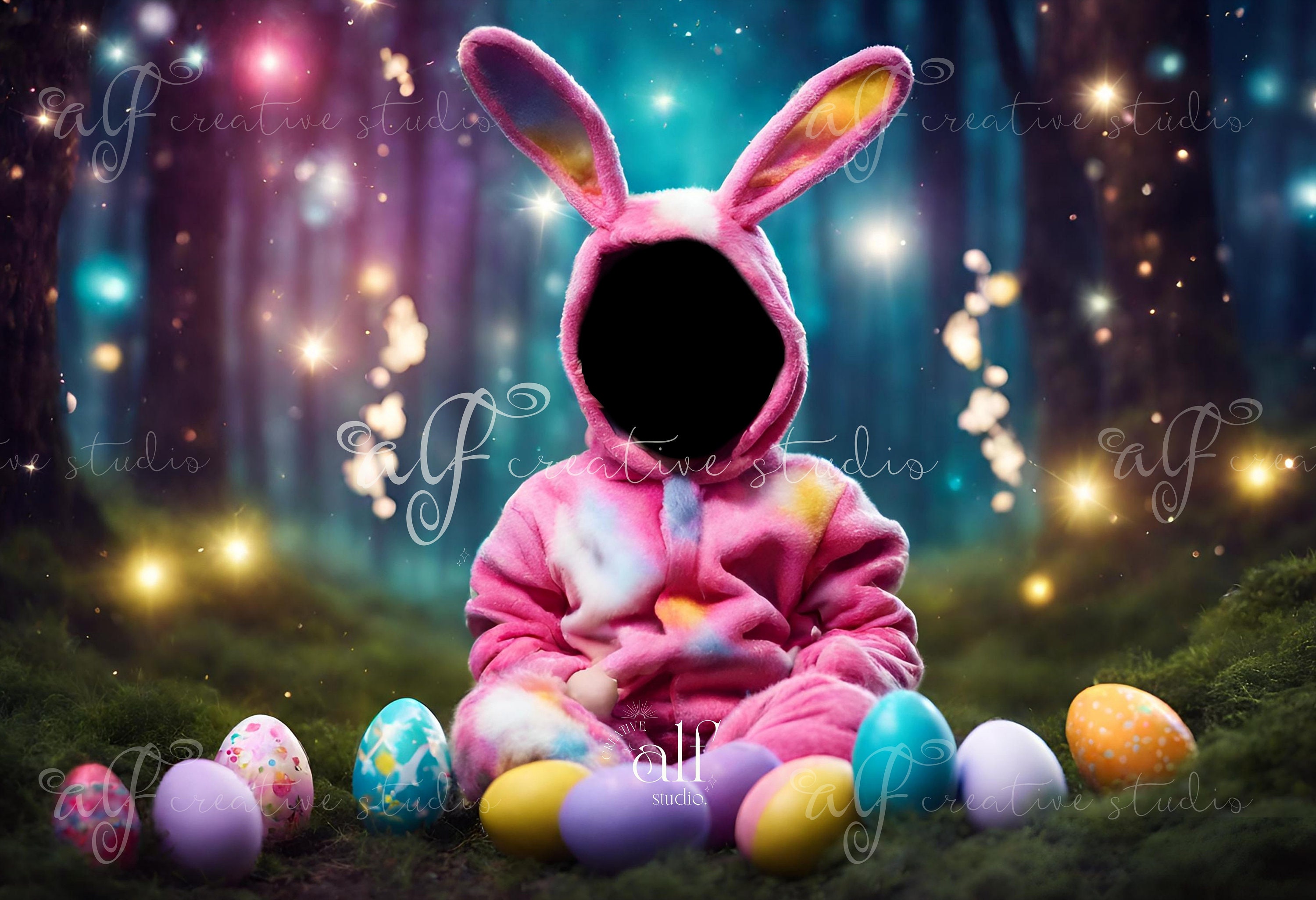 Easter Background Add Face Insert Overlays Easter Day Backgrounds ...