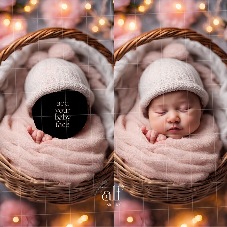 Valentines Newborn Backdrop Floral Newborn Backdrop Valentines Day ...