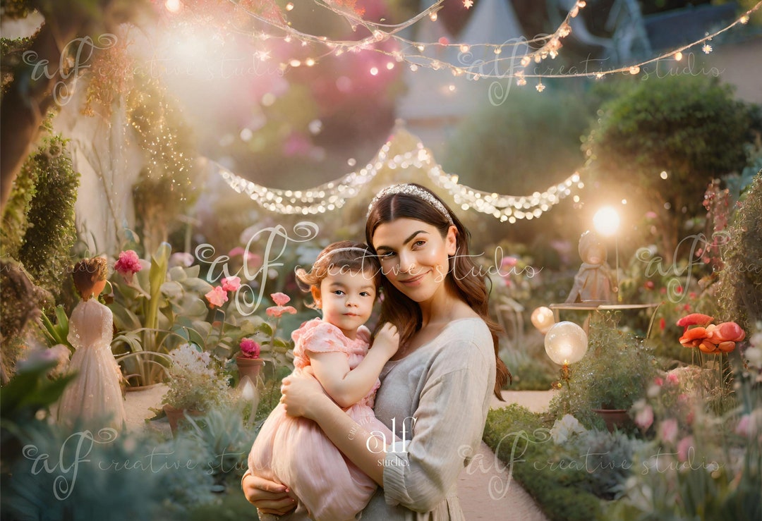 Mother's Day Background Photoshoot Overlays for Mothers and Daughters ...