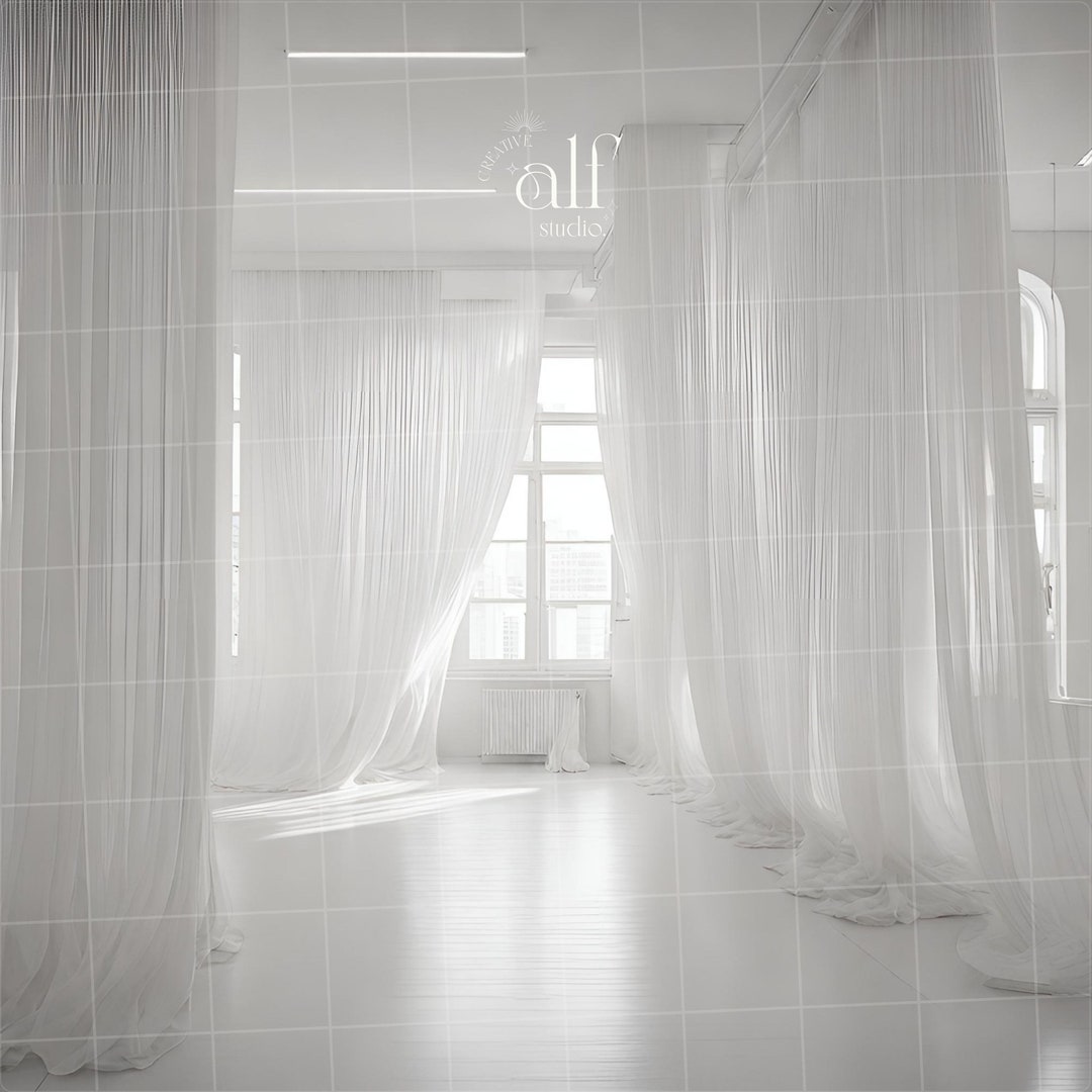 White Concept Backdrop White Elements Background Wedding Overlays ...