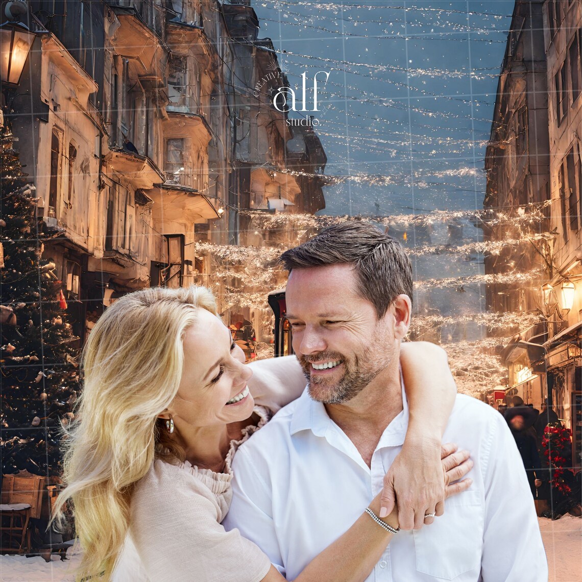 Christmas in Istanbul Backdrops Xmas Istiklal Street Backgrounds Photo ...