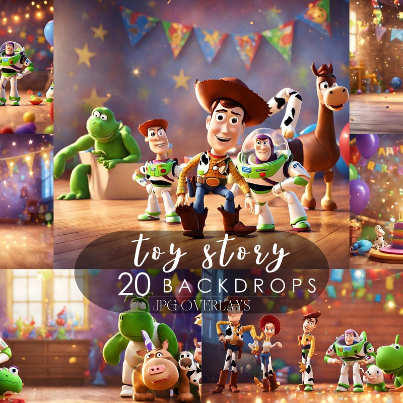 Toy Story Backdrop - Etsy