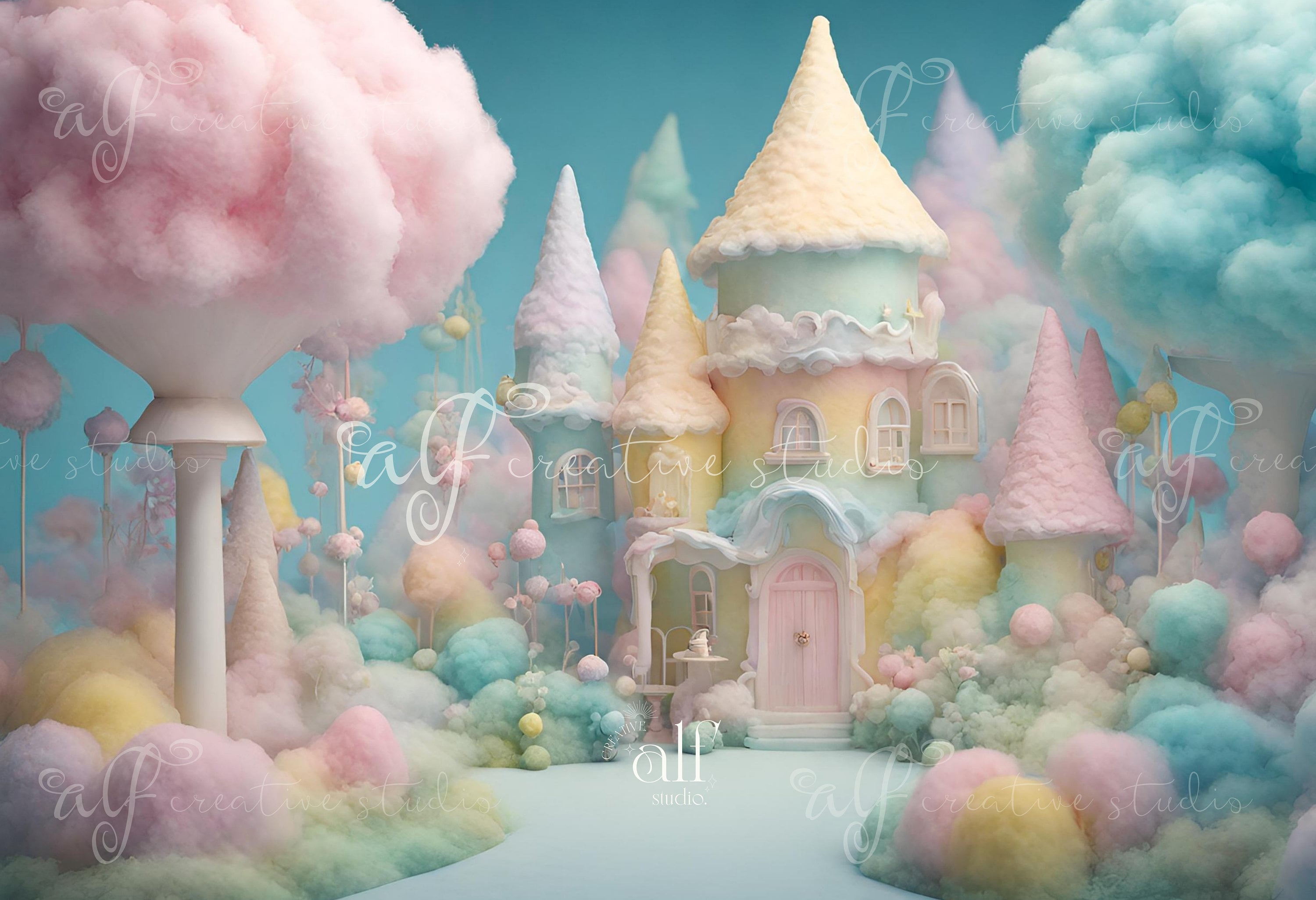 Candyland Adventure Composite Background Sugary Sweet Studio Decor ...