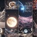 Meteor Shower Studio Props Space Colony Digital Wallpaper Cosmic Travel ...