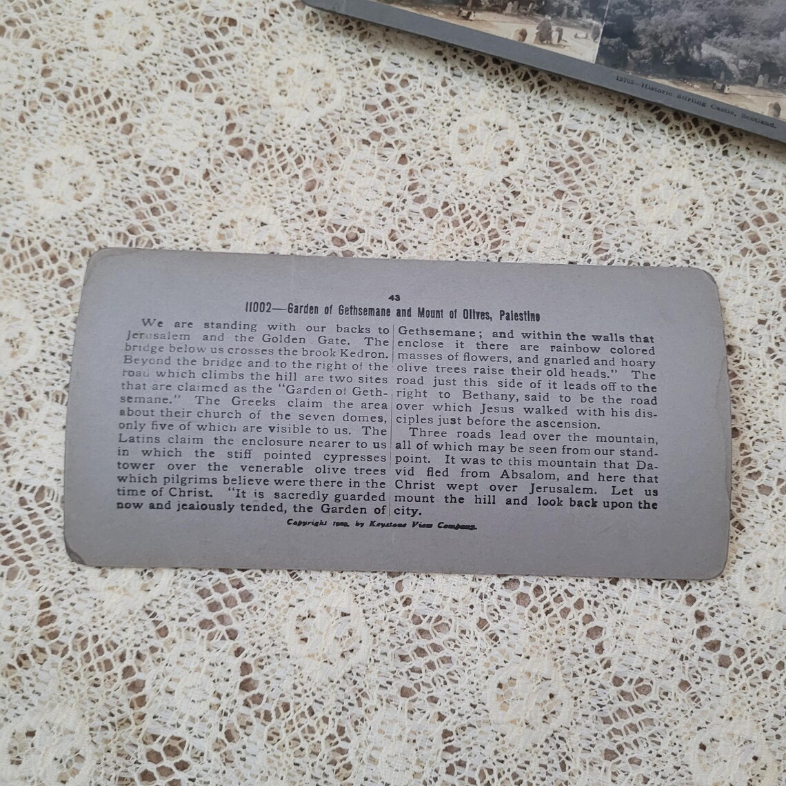 Vintage Stereograph Stereo View Stereoscope Cards Black White Keystone ...