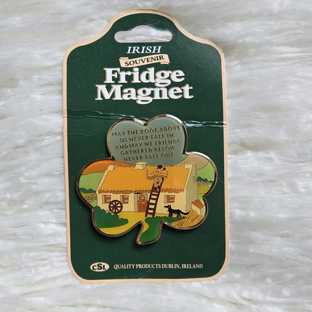 Irish Souvenir Fridge Magnet Dublin Ireland - Etsy