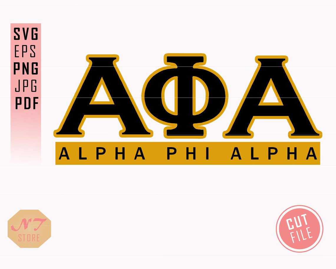 Alpha Phi Alpha SVG Cricut Files Alpha Phi Alpha Fraternity - Etsy