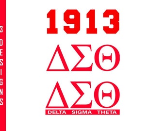 Delta Sigma Theta SVG - Etsy