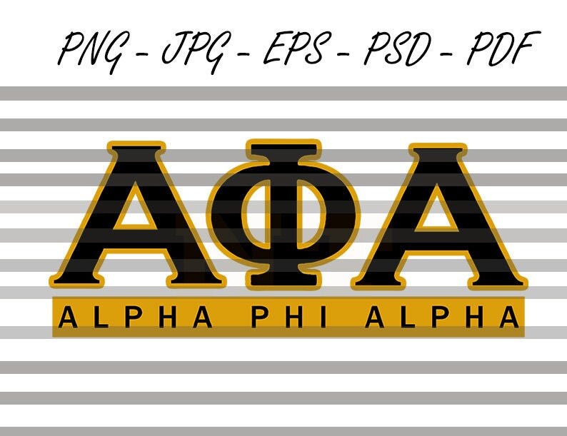 Alpha Phi Alpha SVG Cricut Files Alpha Phi Alpha Fraternity - Etsy