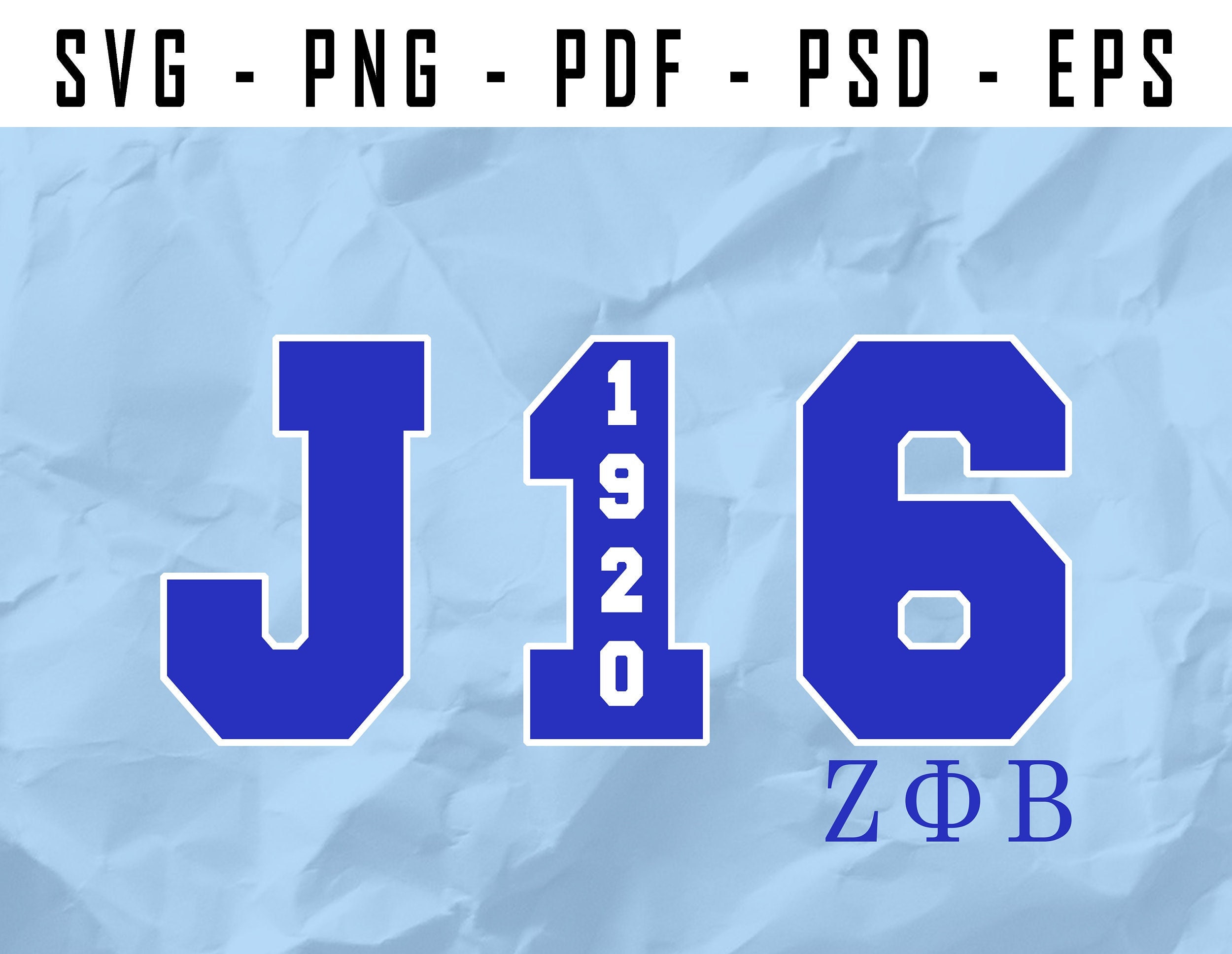 Zeta Phi Beta Sorority Svg, J16, 1920, Zeta Phi Beta Lady Svg, Cricut ...