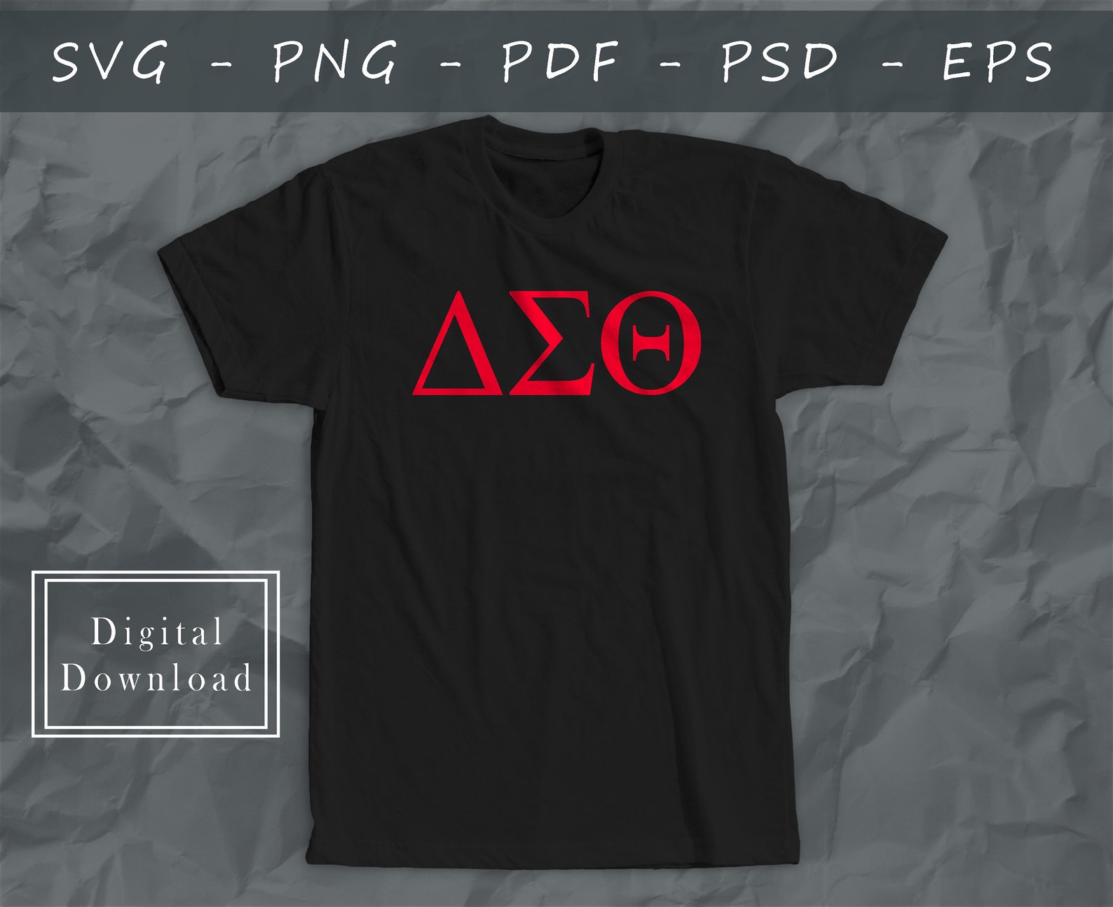 Delta Sigma Theta Svg Sorority Svg Instant Download Cut - Etsy