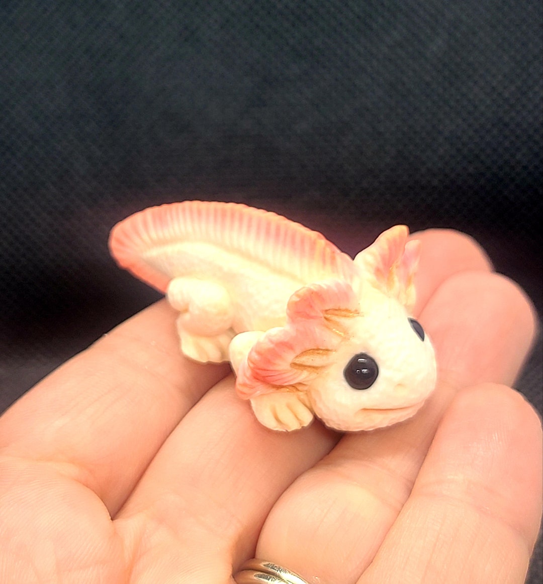 Mini Axolotl Mold Baby Salamander Mold Salamander Mold Amphibian Mold ...