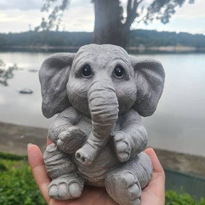 Big Elephant Soap Mold Elephant Silicone Mold Animal Shape Mold Mold ...