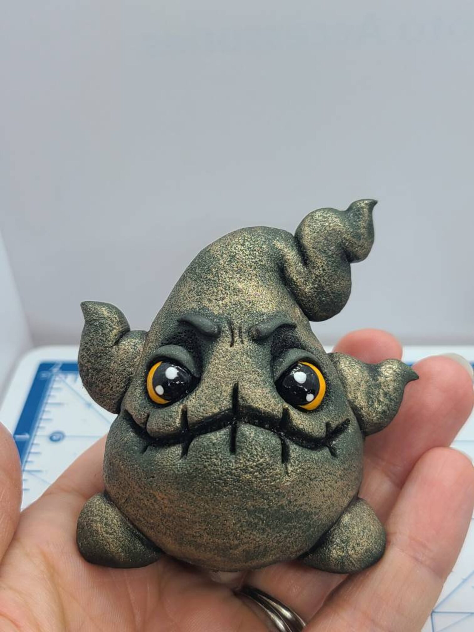 Boo Mold | Halloween Bag Monster Silicone Mold for Resin, Soap, Candle ...