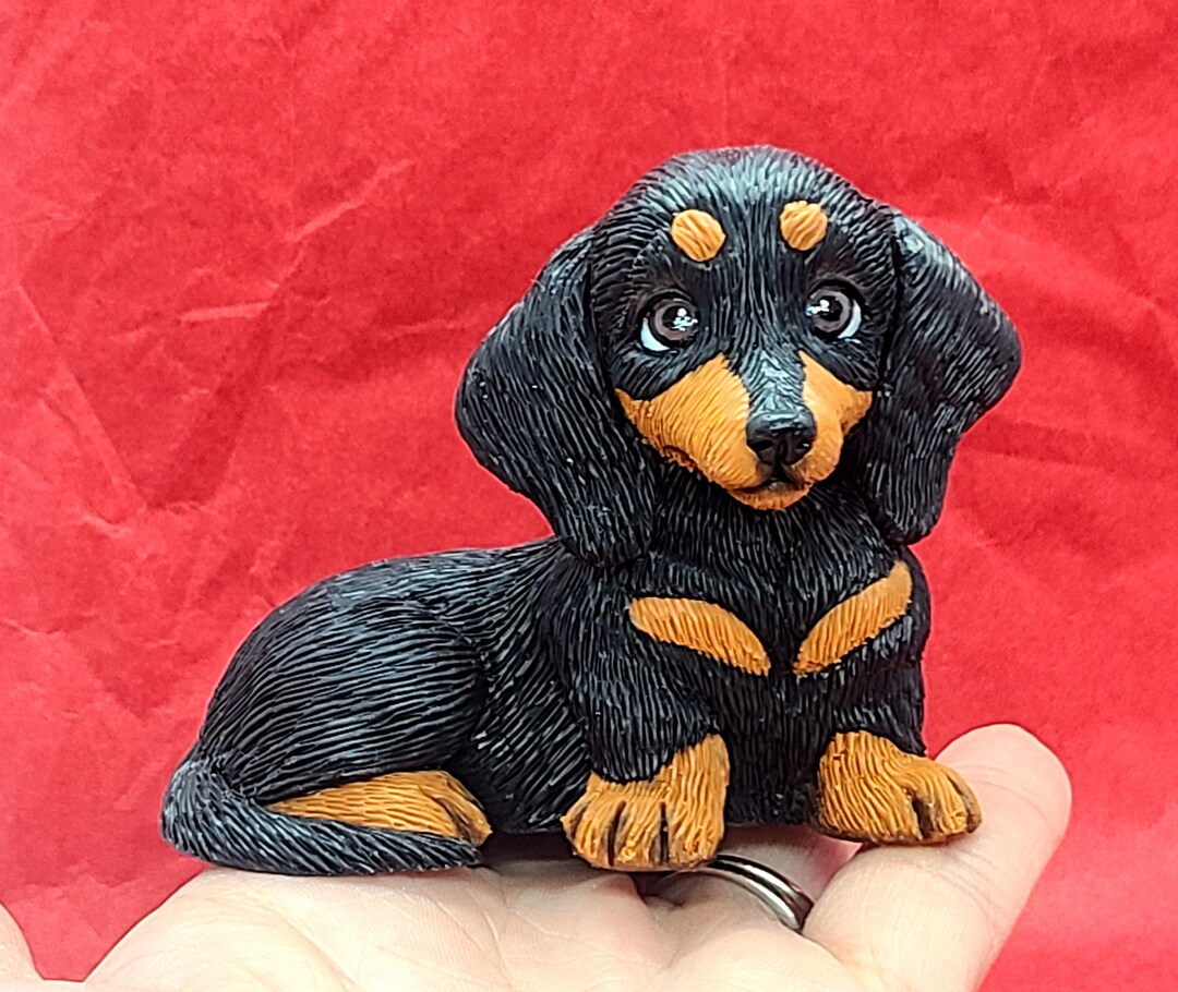 Dachshund Silicone Mold Dog Puppy 3d Silicone Mold Dachshund Mold for ...