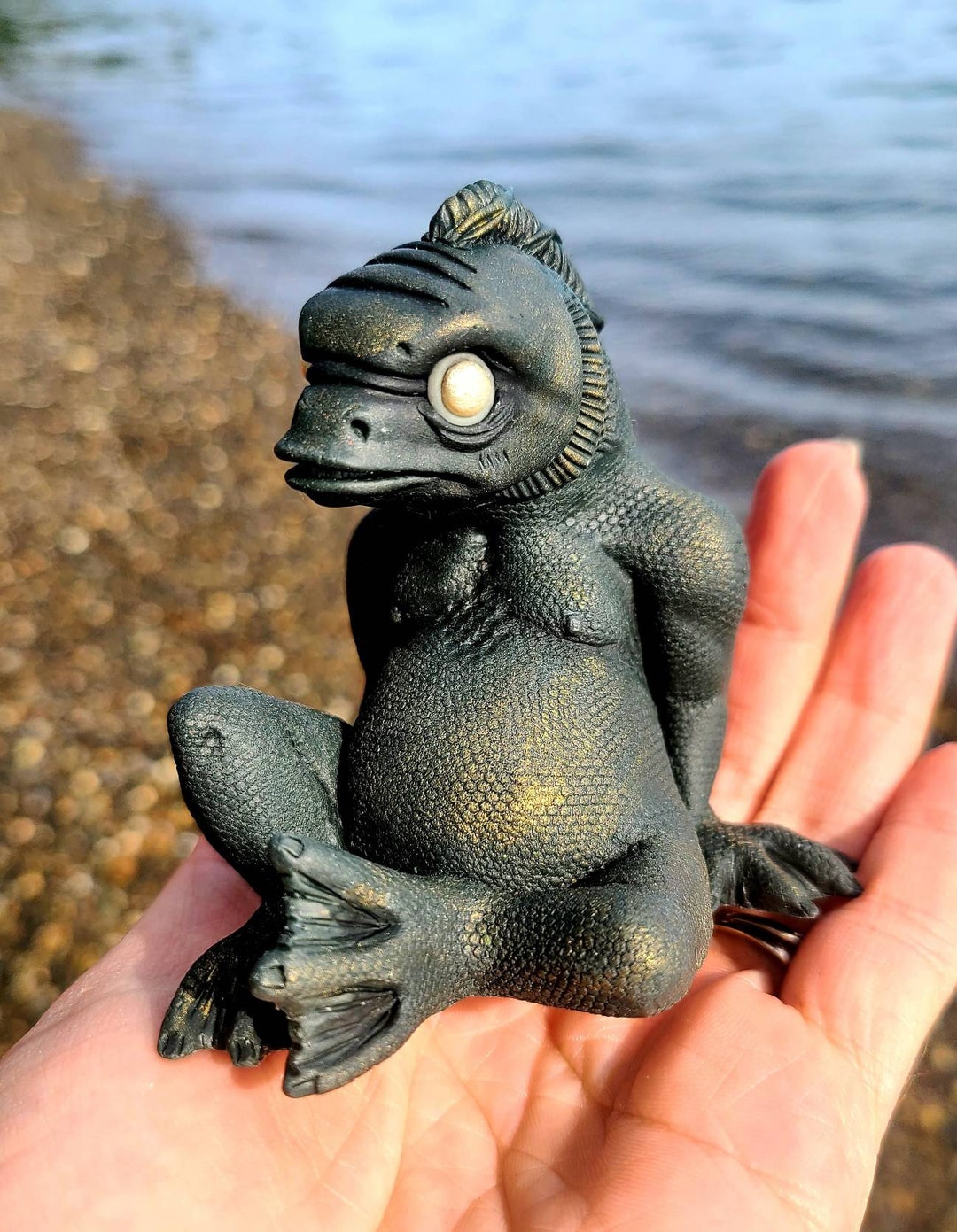 Aqua Monster Mold Water Monster Mold Beast Mold Aqua Decor Mold Plastic ...