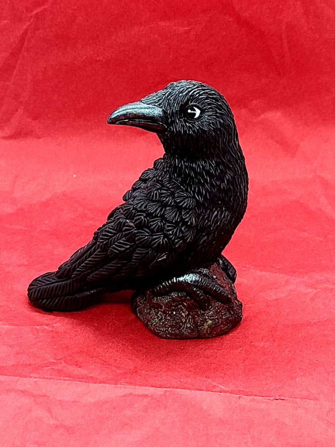 Raven Mold Crow Mold Bird Silicone Mold Soap Silicone Mold Candle Mold ...