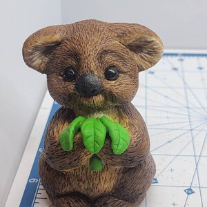 Koala 3d Silicone Mold Koala Bear Mold Craft Silicone Mold Soap 3d Mold ...