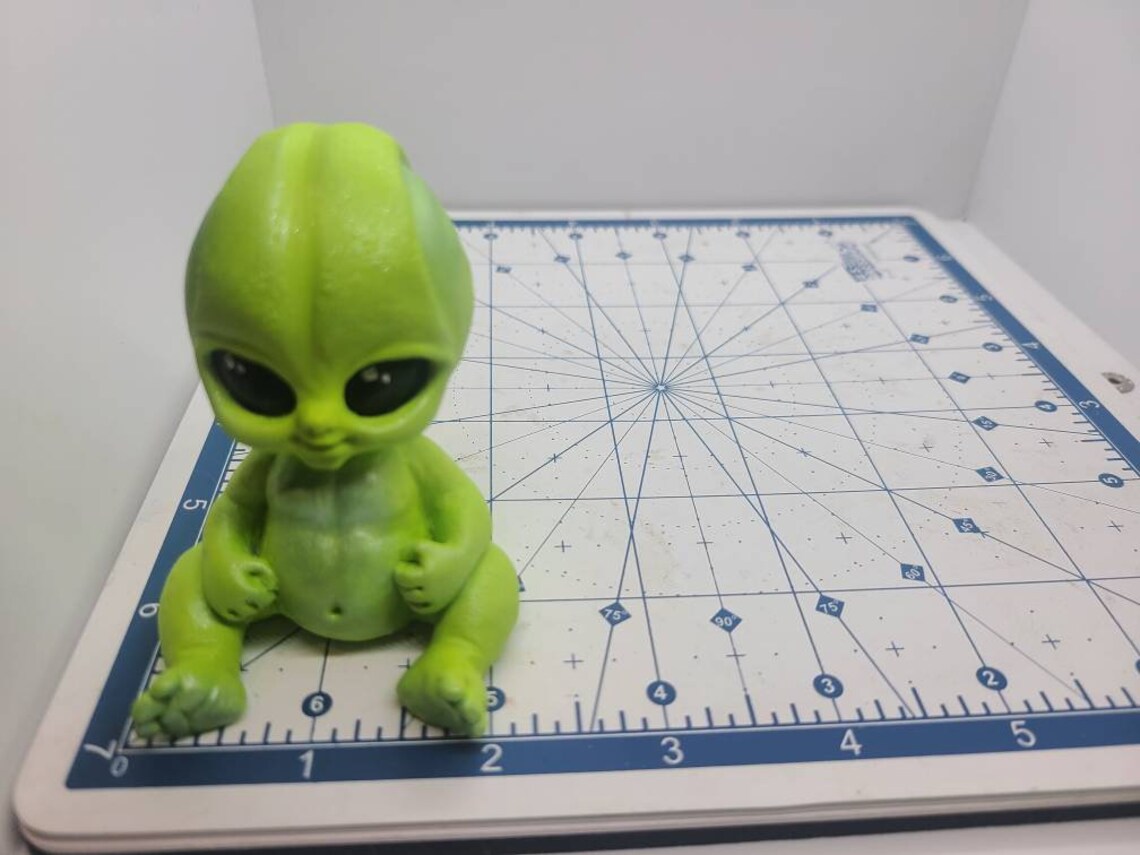 Alien Baby Mold Cute Alien Mold Mold for Plastic Mold for Epoxy Resin ...