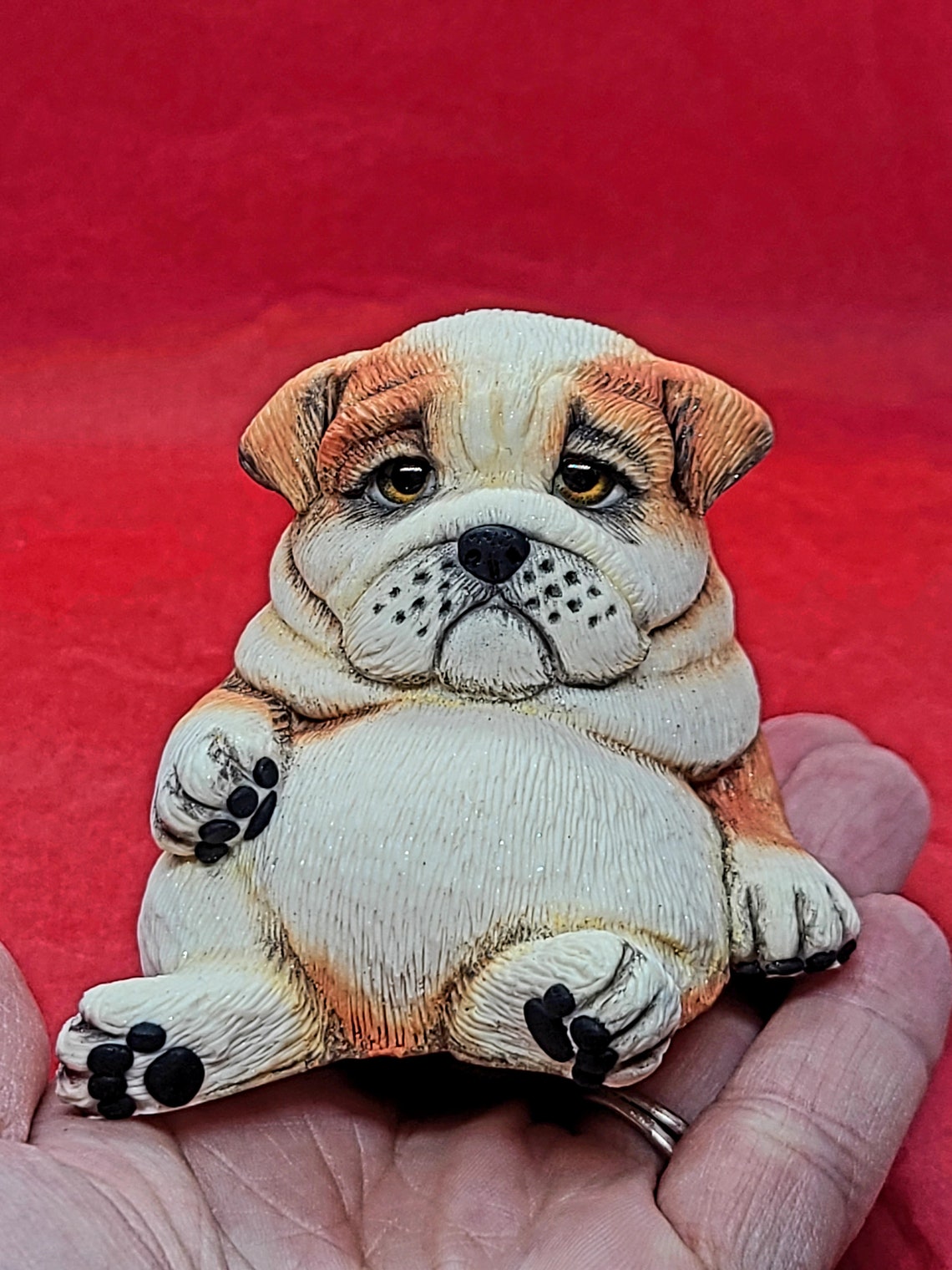 Bulldog Silicone Mold British Bulldog Mold Bulldog Mold for Plastic ...