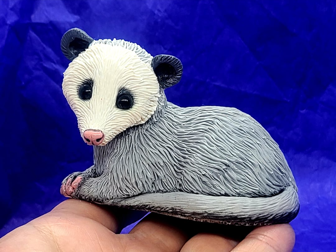 Opossum Silicone Mold Opossum Soap Mold Opossum Plastic Mold 3d ...