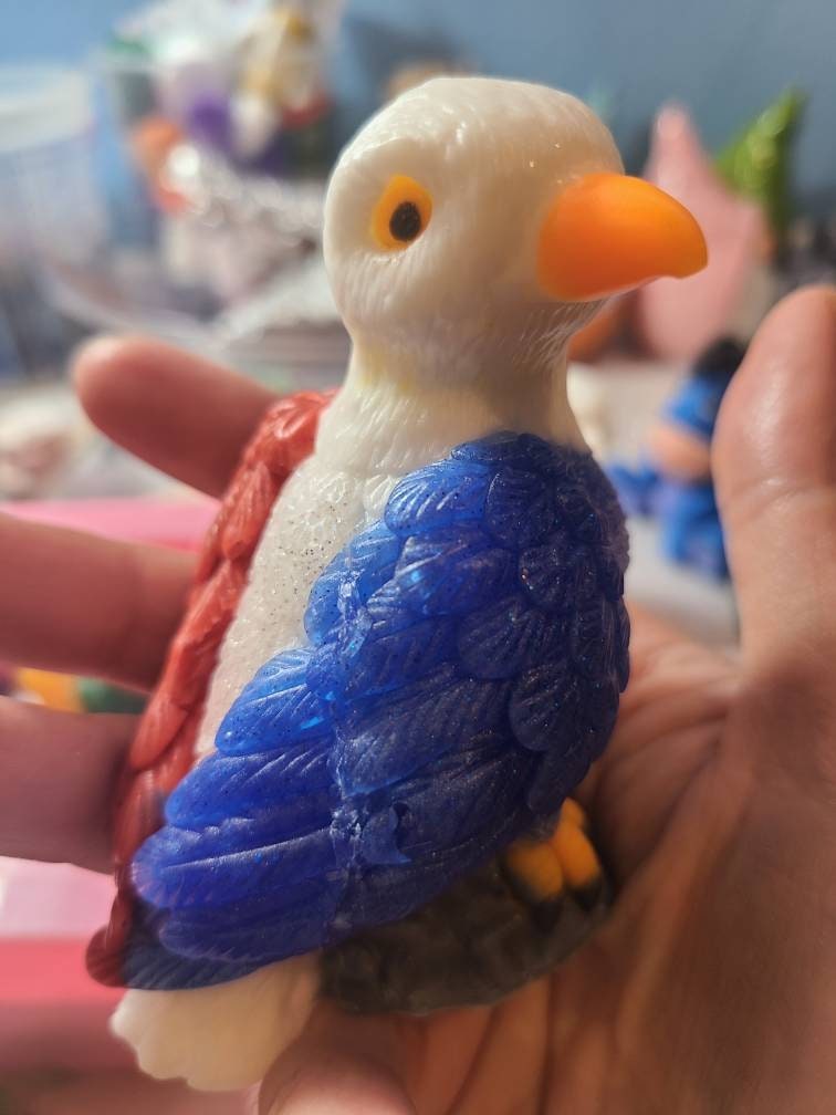 Eagle 3d Silicone Mold Craft Mold Bird Silicone Mold Soap 3d | Etsy