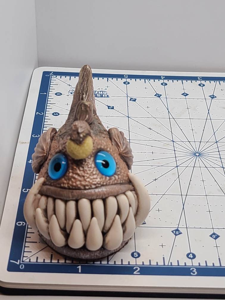 Angler Fish Silicone Mold Fish 3d Mold Epoxy Resin Mold Ocean - Etsy