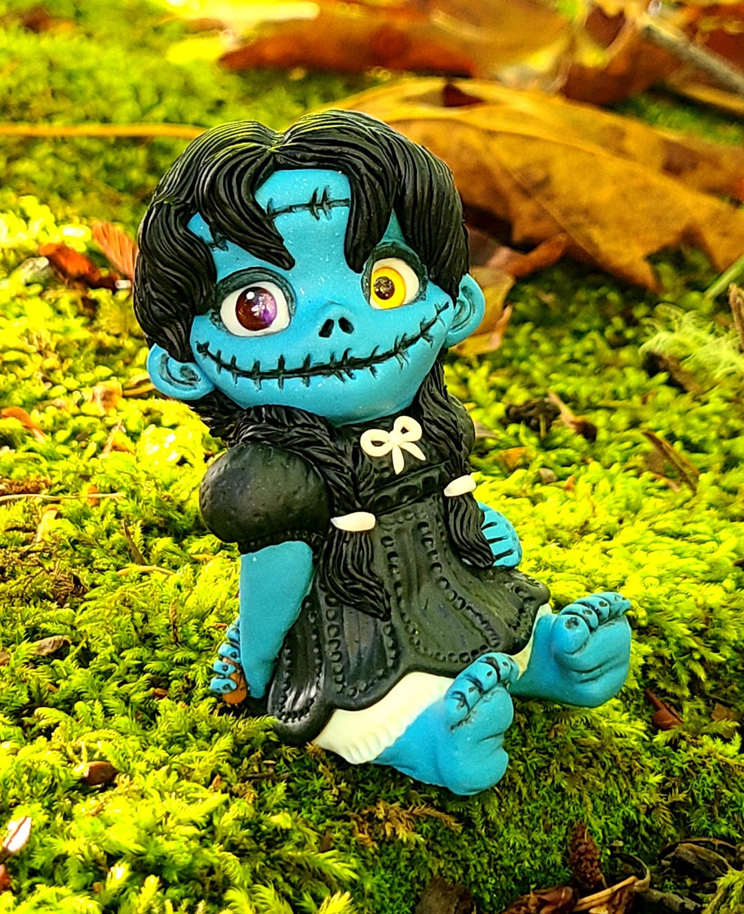 Zombie Silicone Mold Baby Zombie Silicone Mold Zombie Girl Mold for ...