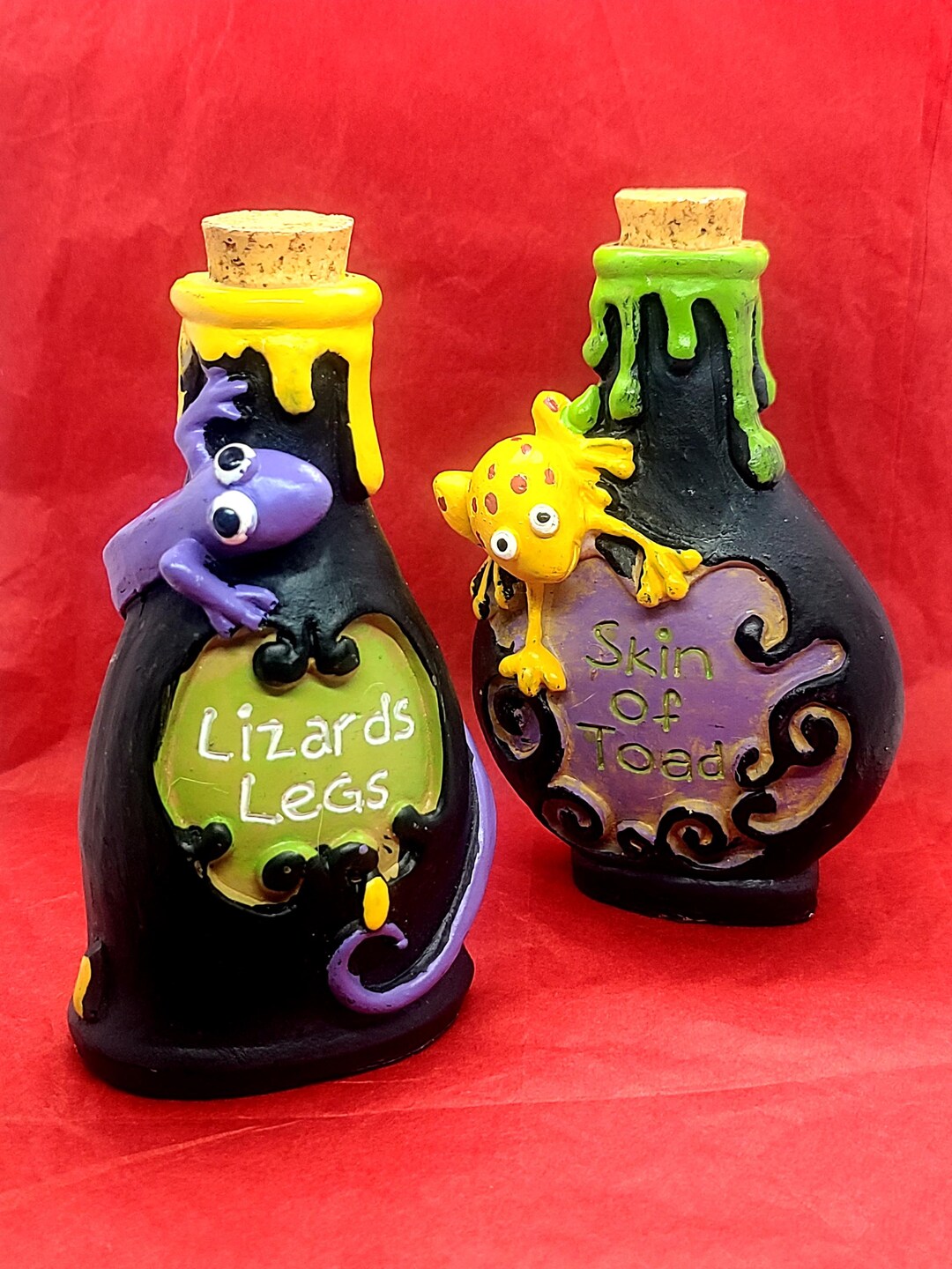 Witch's Potion Mold Silicone Mold for Epoxy Resin Bottle Mold Frog Mold ...