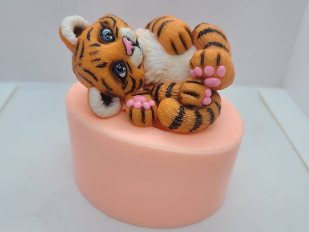 Tiger Silicone 3d Mold Christmas Silicone Mold Symbol of the Year 2022 ...