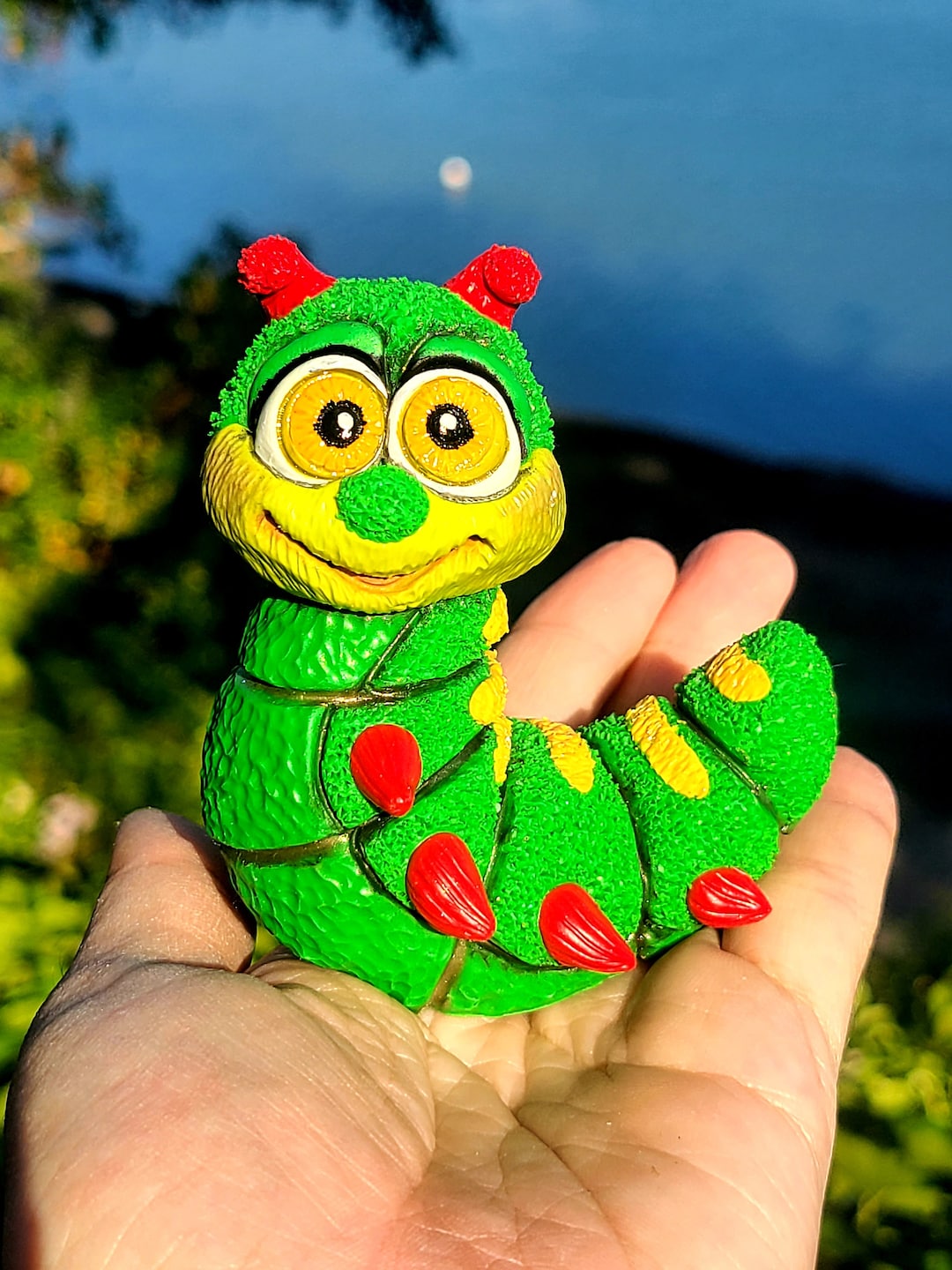Caterpillar Mold Insect Silicone Mold Soap Mold Garden Decor Mold ...