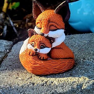 Fox Family Silicone Mold, 3D Soap or Resin Mold - Etsy