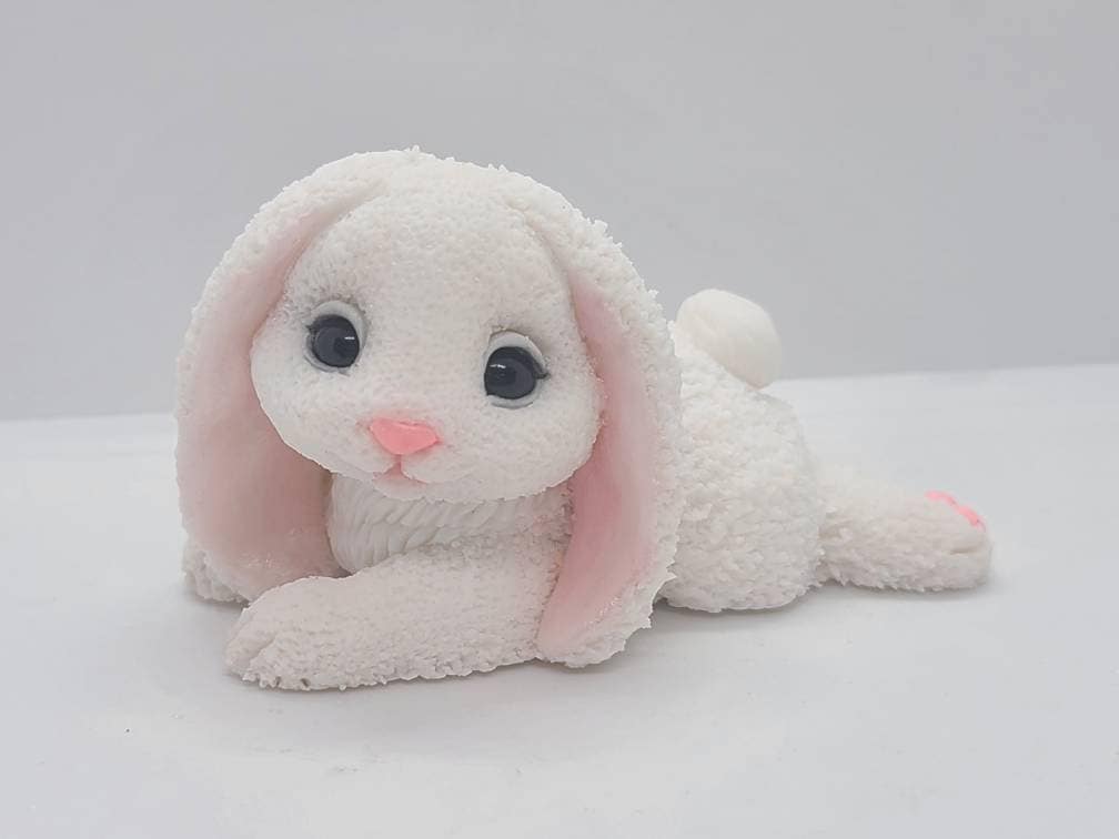 Rabbit Soap Mold Easter Bunny Mold Rabbit Silicone Mold - Etsy