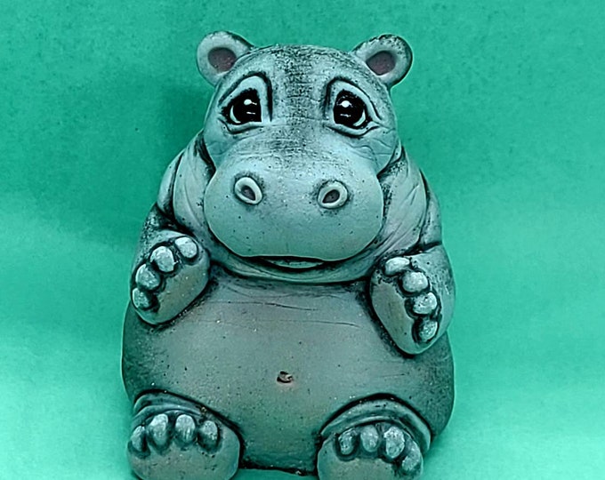 Hippo Soap Mold Hippo Silicone Mold Animal Shape Mold Mold for Candle ...