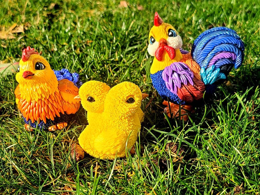 Chicken Soap Mold Chicken Silicone Mold Chicken Family Mold Soap ...