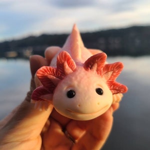 Axolotl Mold Baby Salamander Mold Salamander Mold Amphibian Mold Mold ...