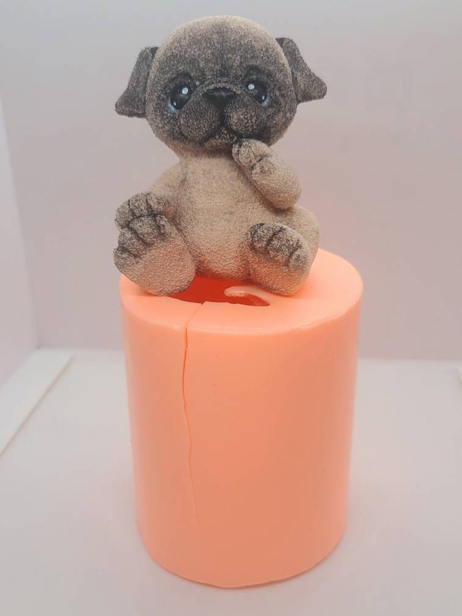 Dog Silicone Mold Pug Silicone Mold Cute Puppy Mold Silicone Mold for ...
