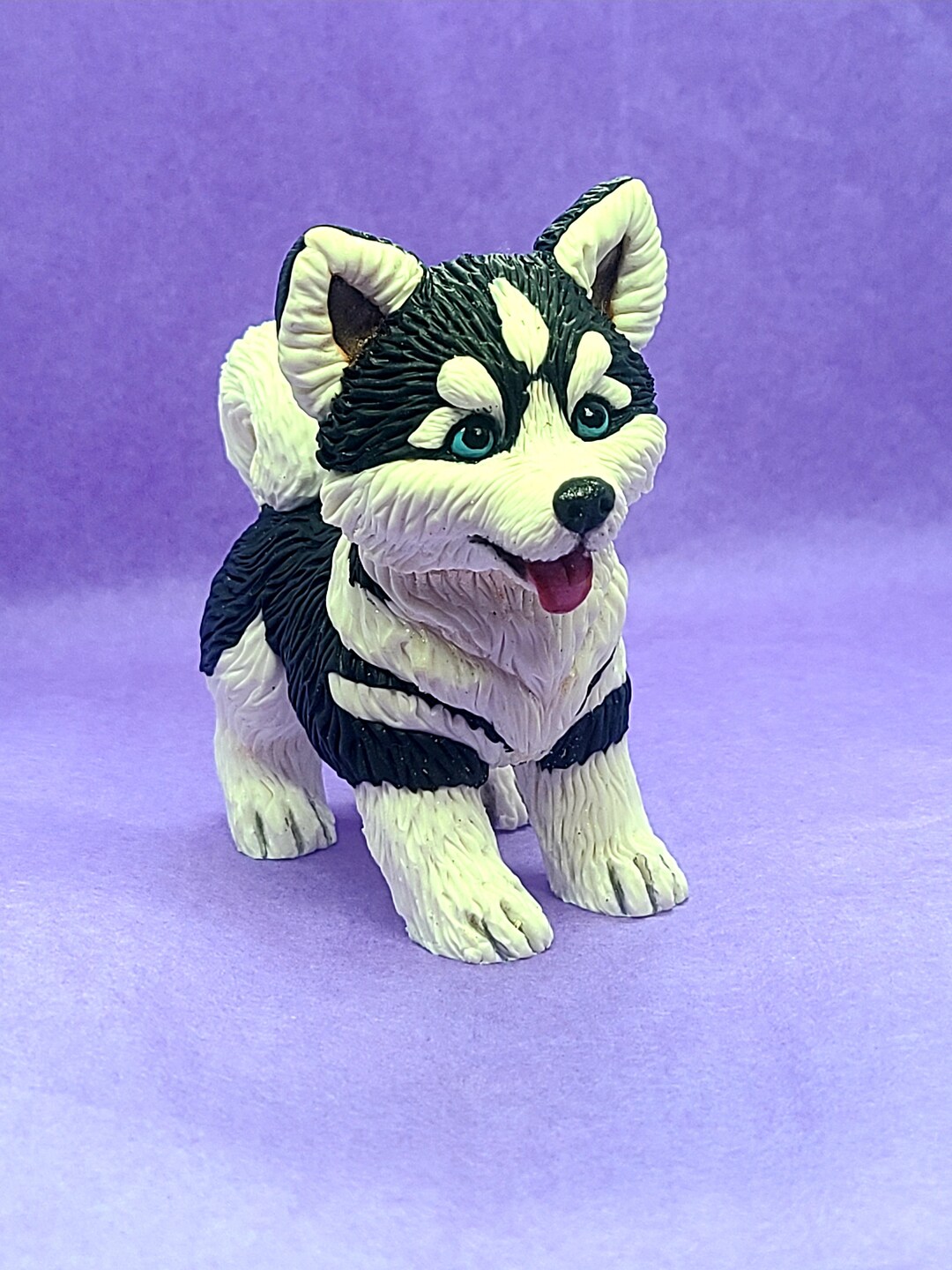 Husky Silicone Mold Dog Puppy 3d Silicone Mold Husky Mold for Plastic ...