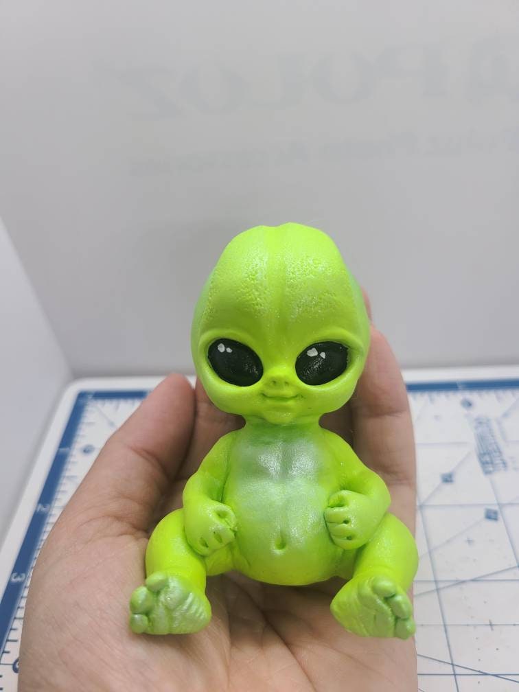 Alien Baby Mold Cute Alien Mold Mold for Plastic Mold for - Etsy