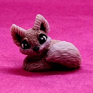 Fox Mini Mold Arctic Fox Mold Silicone Mold for Plastic 3d Mold Mold ...