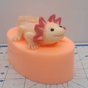 Axolotl Mold Baby Salamander Mold Salamander Mold Amphibian Mold Mold ...