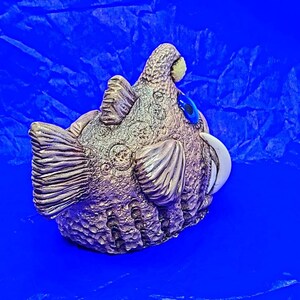 Angler Fish Silicone Mold Fish 3d Mold Epoxy Resin Mold Ocean Animal ...